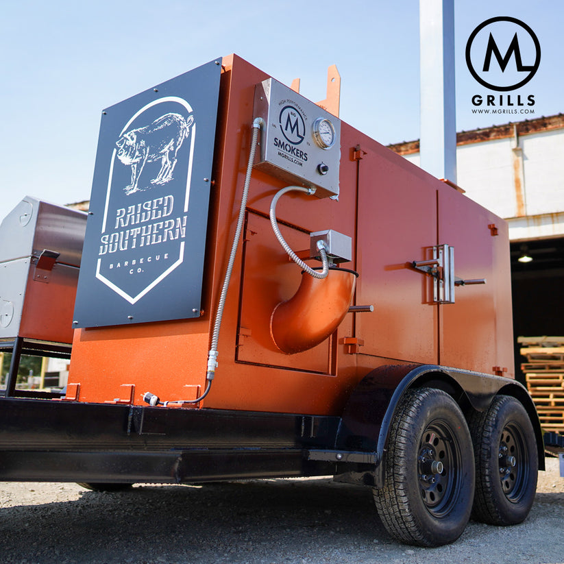 Big M Commercial Wood Smoker, American-Made – M Grills & Blazn Grills