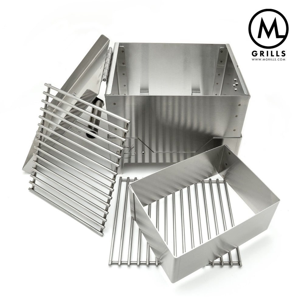 C4 Portable Charcoal Grill – USA Made – M Grills & Blazn Grills