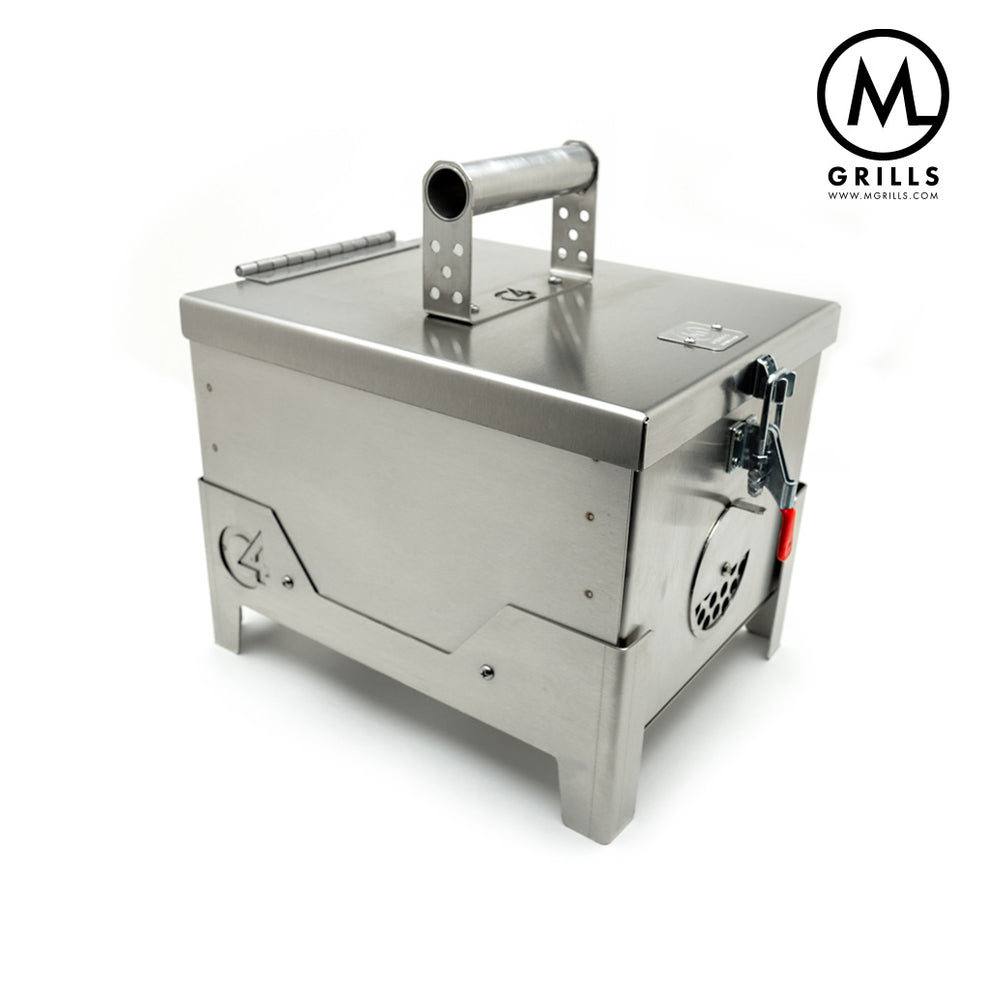 C4 Portable Charcoal Grill – USA Made – M Grills & Blazn Grills