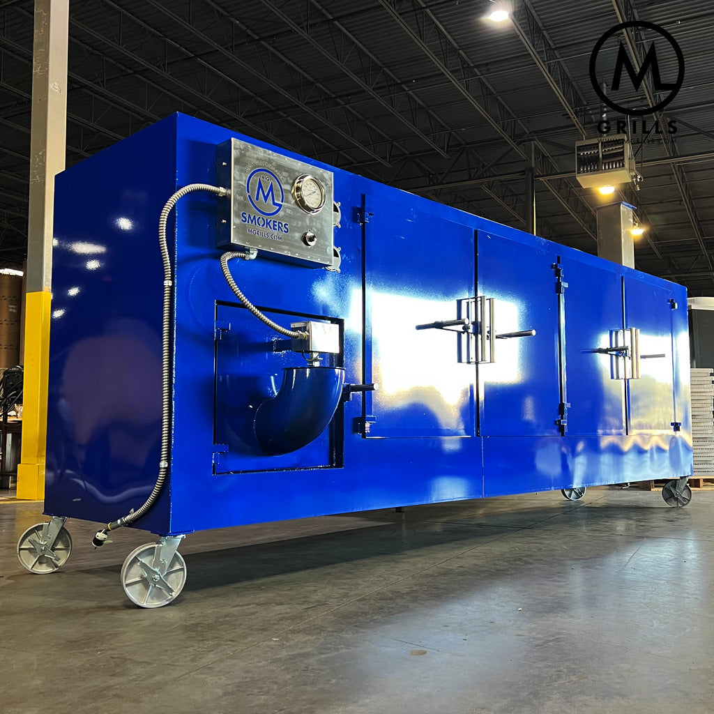 Big M Commercial Wood Smoker, American-Made – M Grills & Blazn Grills