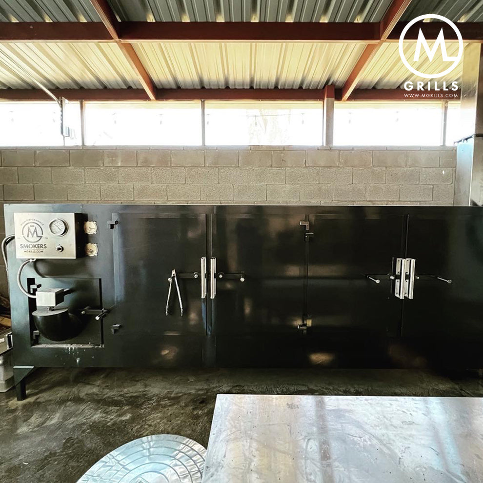 Big M Commercial Wood Smoker, American-Made – M Grills & Blazn Grills