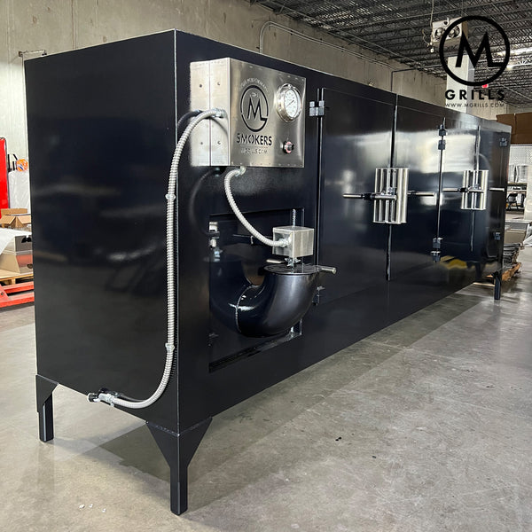 Big M Commercial Wood Smoker, American-Made – M Grills & Blazn Grills