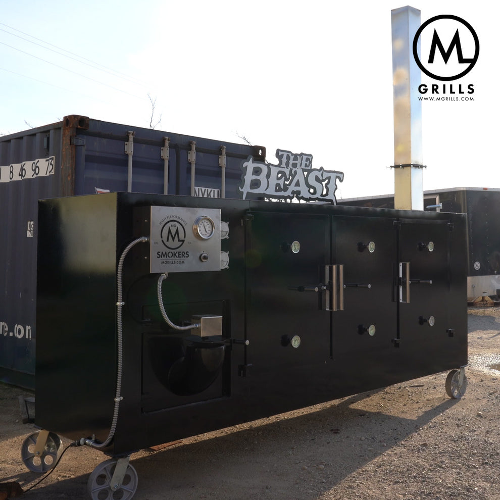 Big M Commercial Wood Smoker, American-Made – M Grills & Blazn Grills